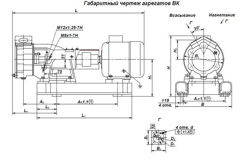 Насос ВК2/26А с дв. 2,2кВт - агрегат насосный вихревой Купить ...